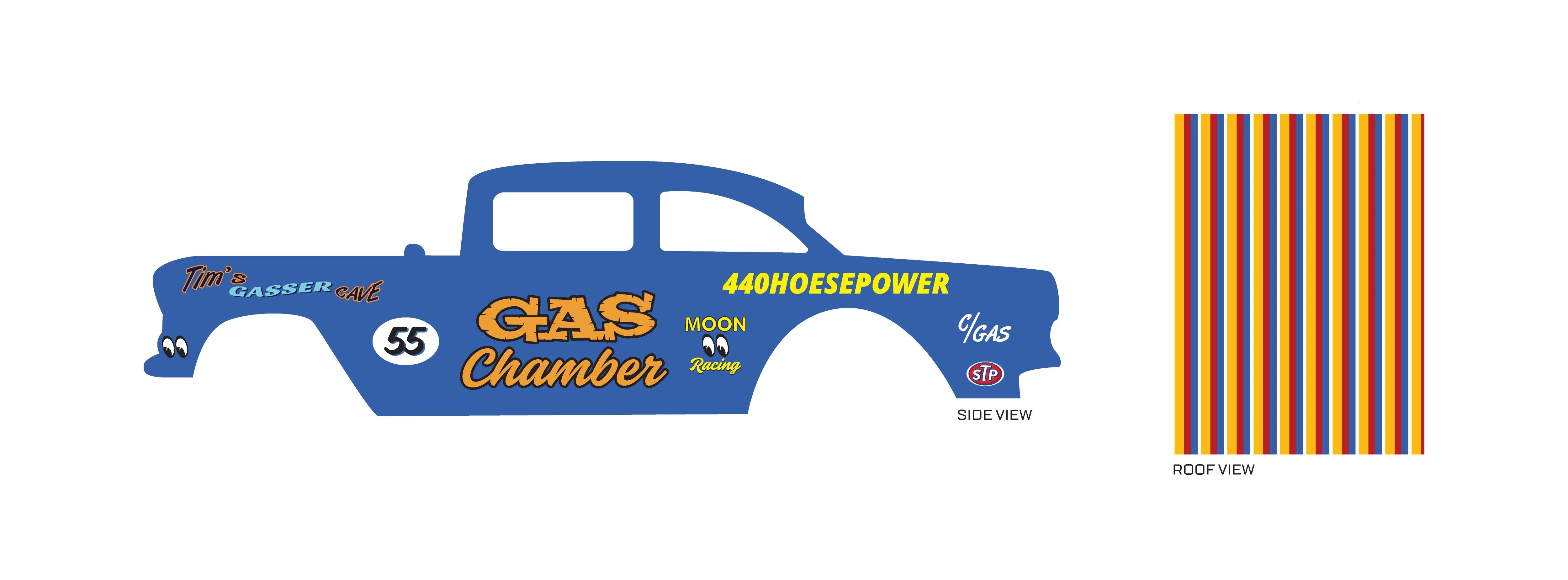 Gas Chamber Play Vehicle Decals – Diecast Car Sales