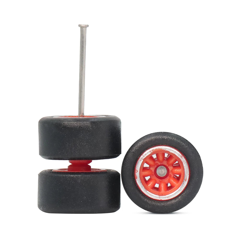 Watanabe Orange Line Chrome 10mm Car Wheels – Diecast Car Sales
