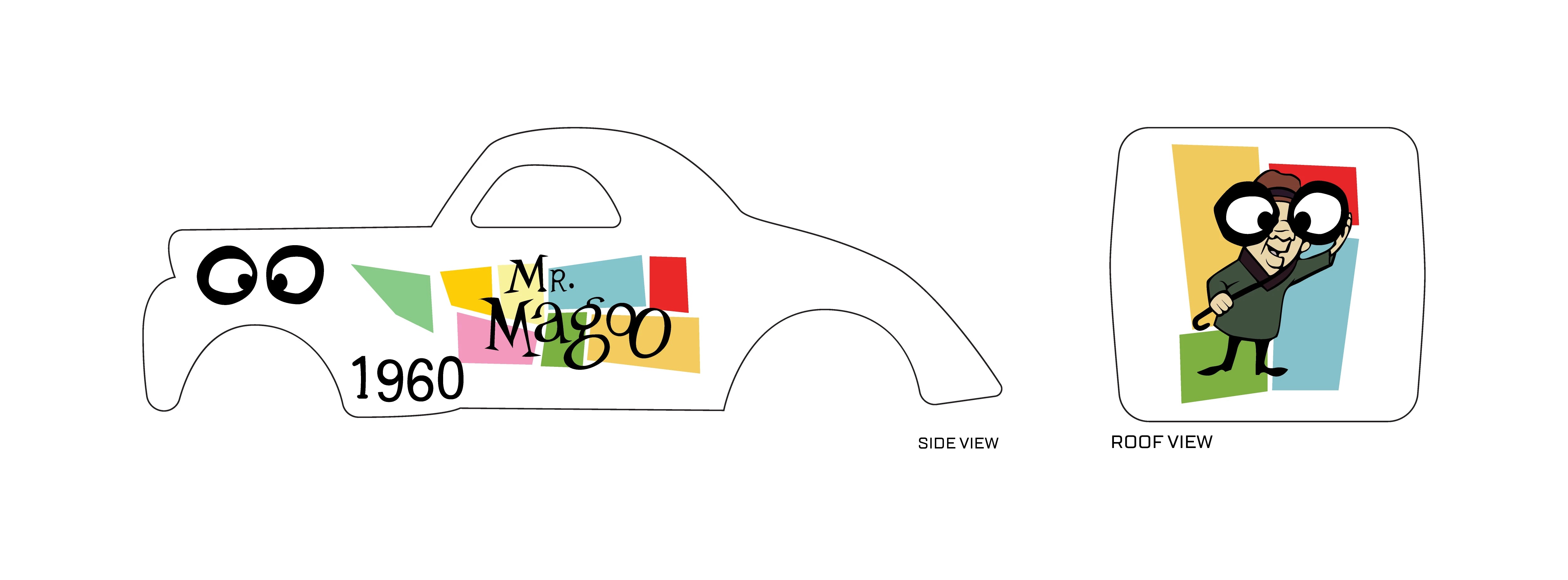 Mr. Magoo 02 Toy Car Sticker – Diecast Car Sales
