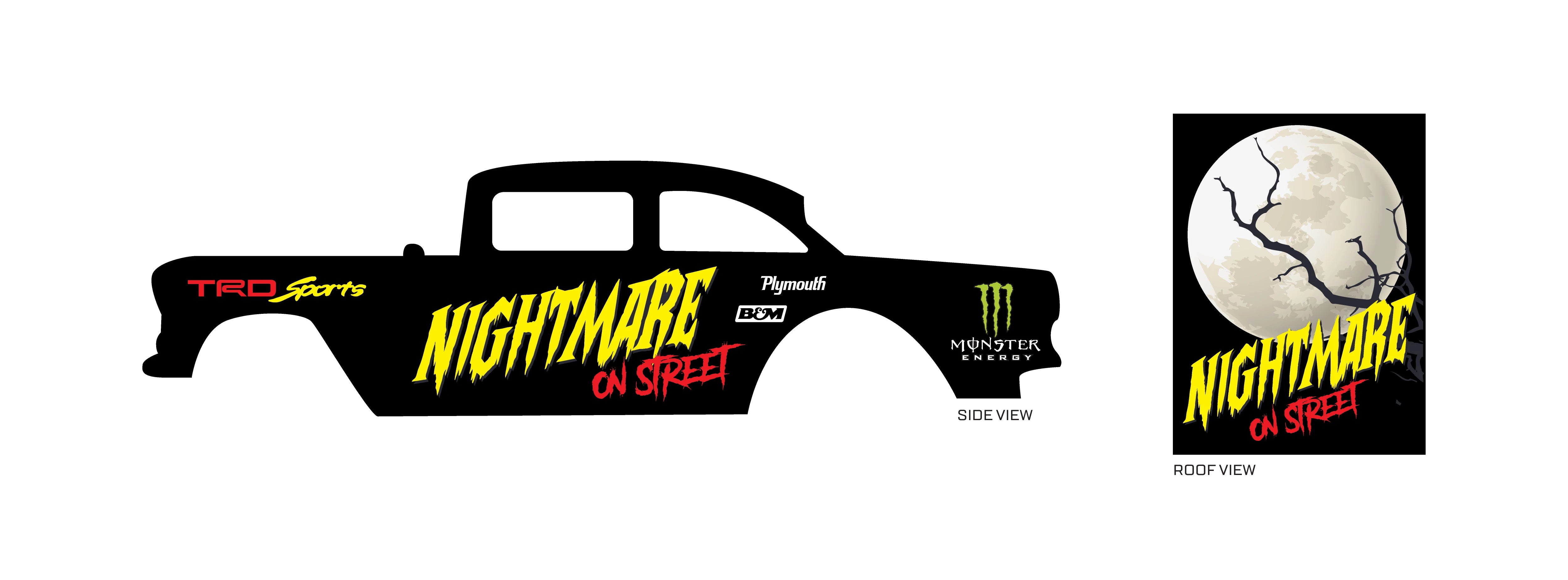Nightmare on Street Toy Vehicle Decals – Diecast Car Sales