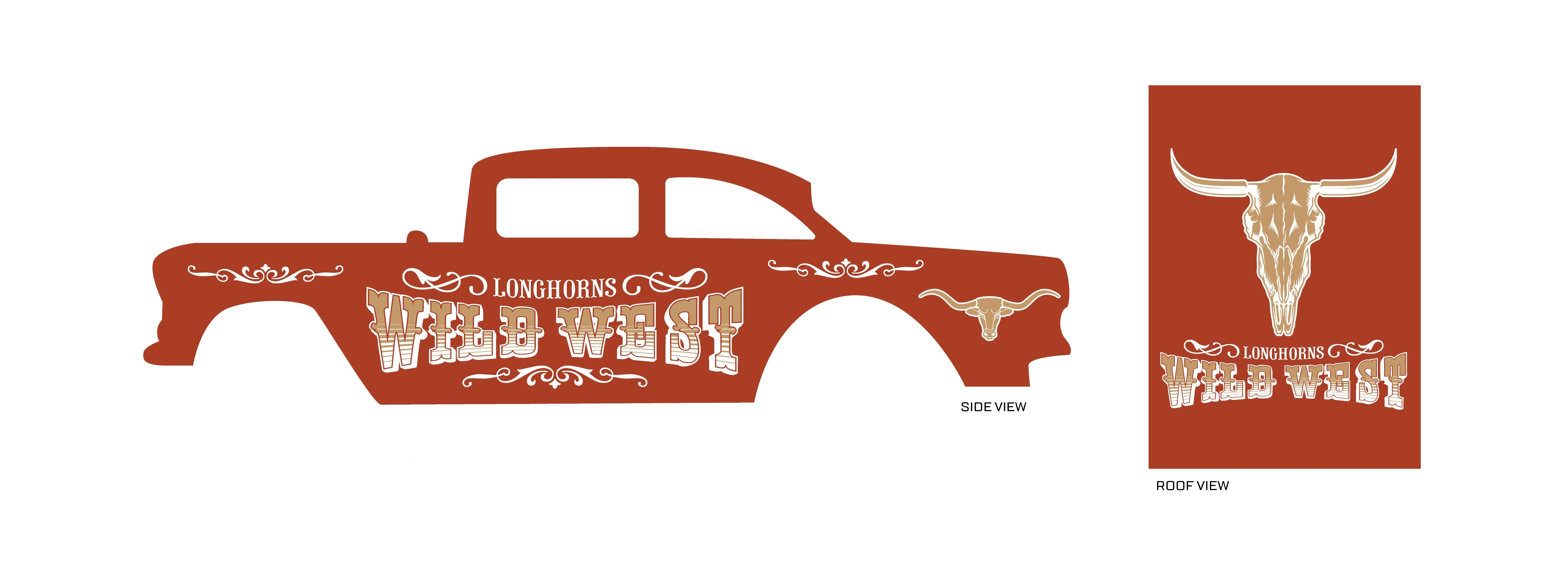 Wild West model Car Decals – Diecast Car Sales
